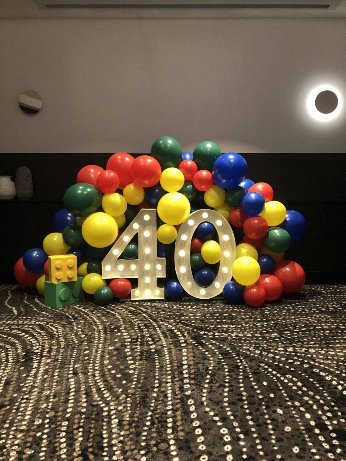 "40" Marquee Number Lights - Adorn Event Hire - Wedding And Event Hire